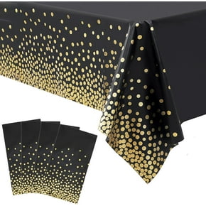 Black Gold Tablecloth