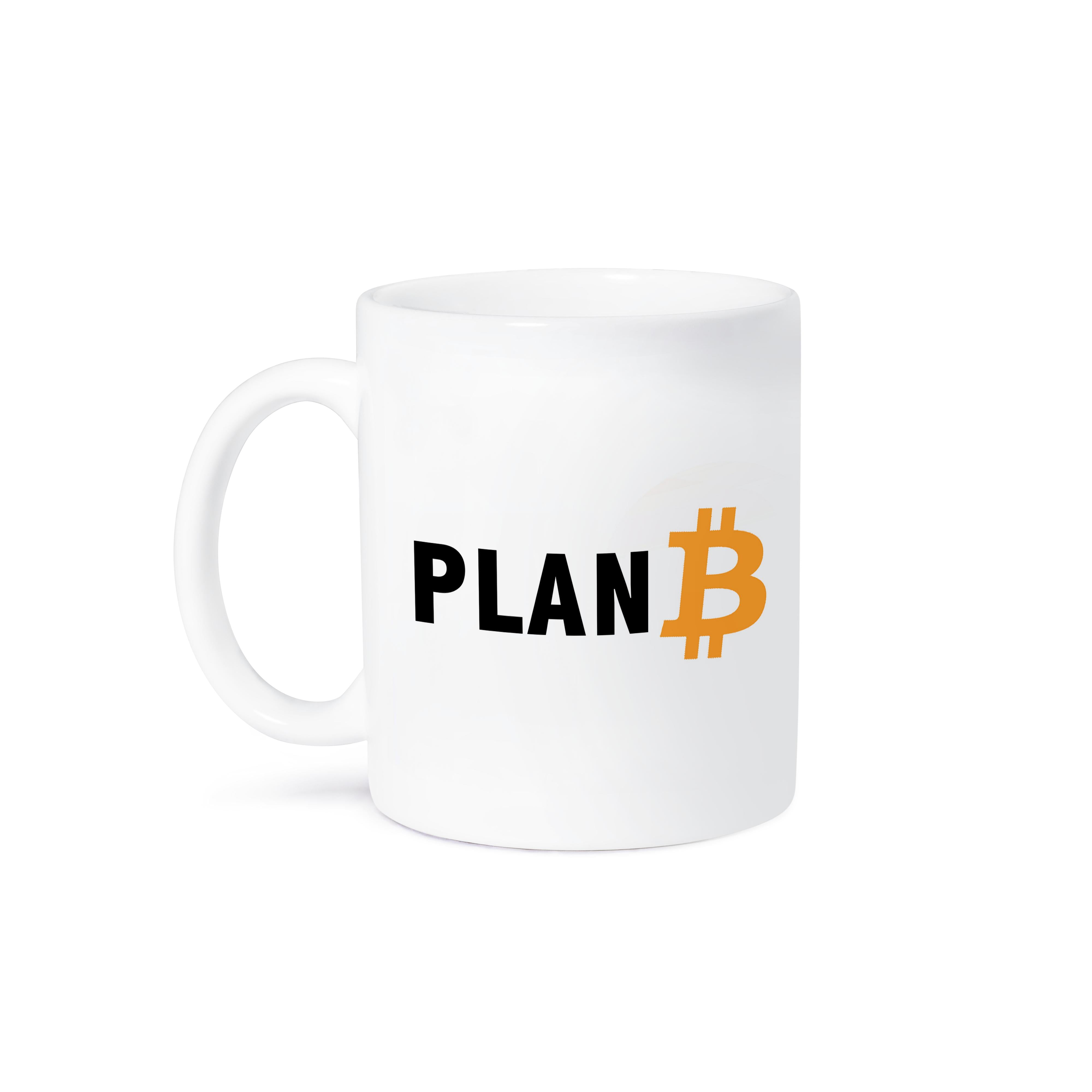 3dRose, Black and Orange Plan B with Bitcoin , 11oz Mug - Walmart.com