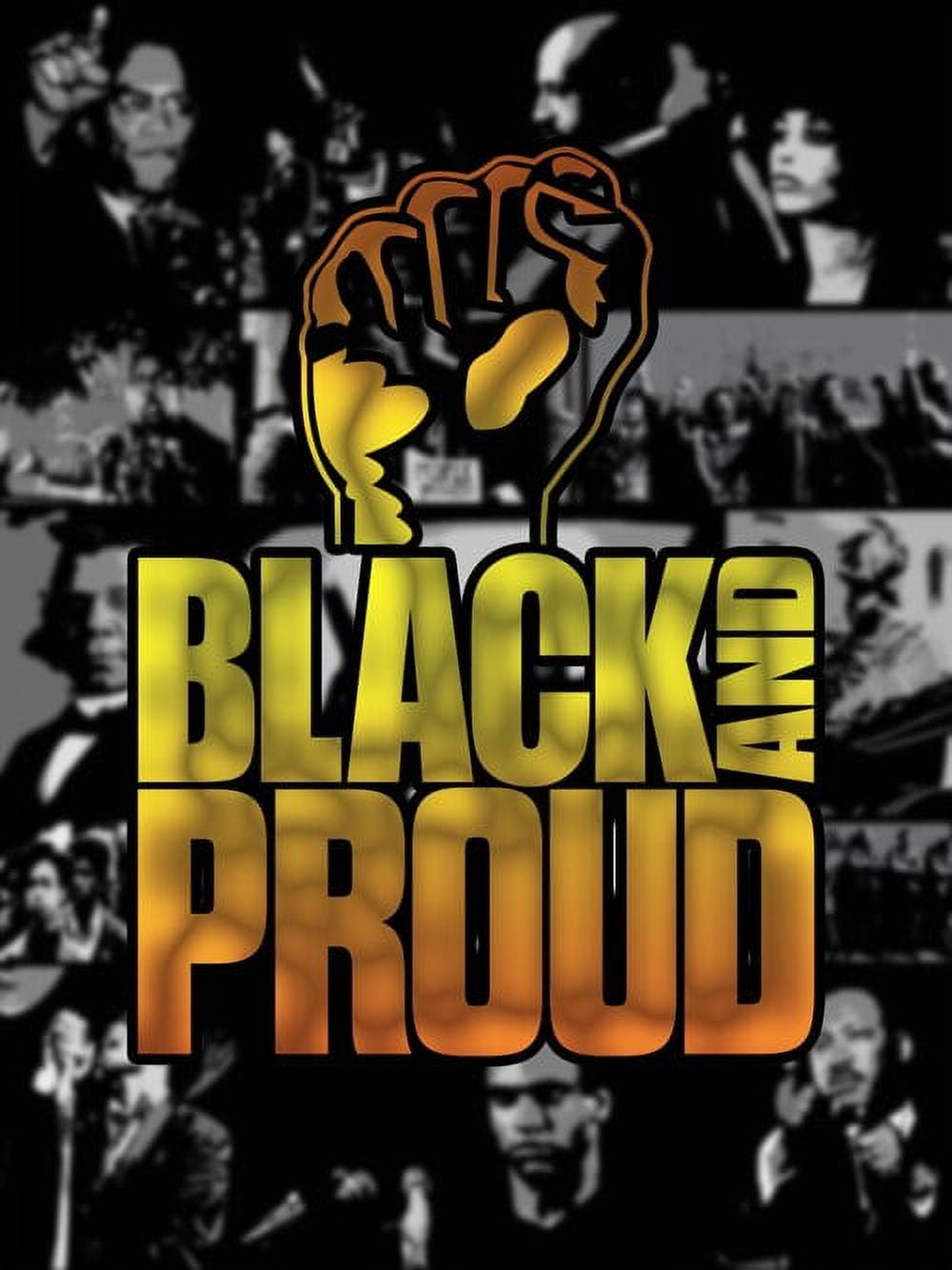 Black and Proud Poster Power Fist Art Print (18x24) - Walmart.com