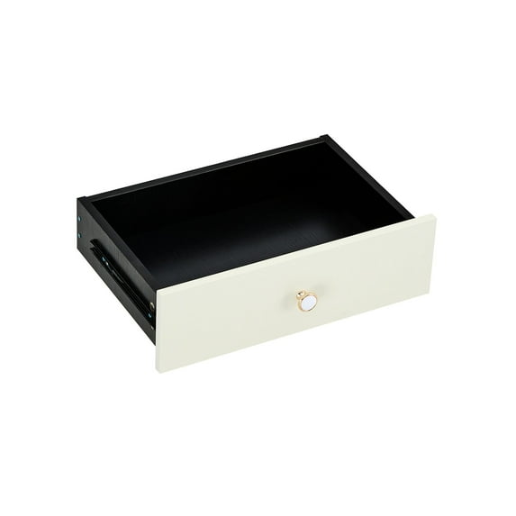 Black and Simple MDF - Multiple Drawer Design - Office Storage ...