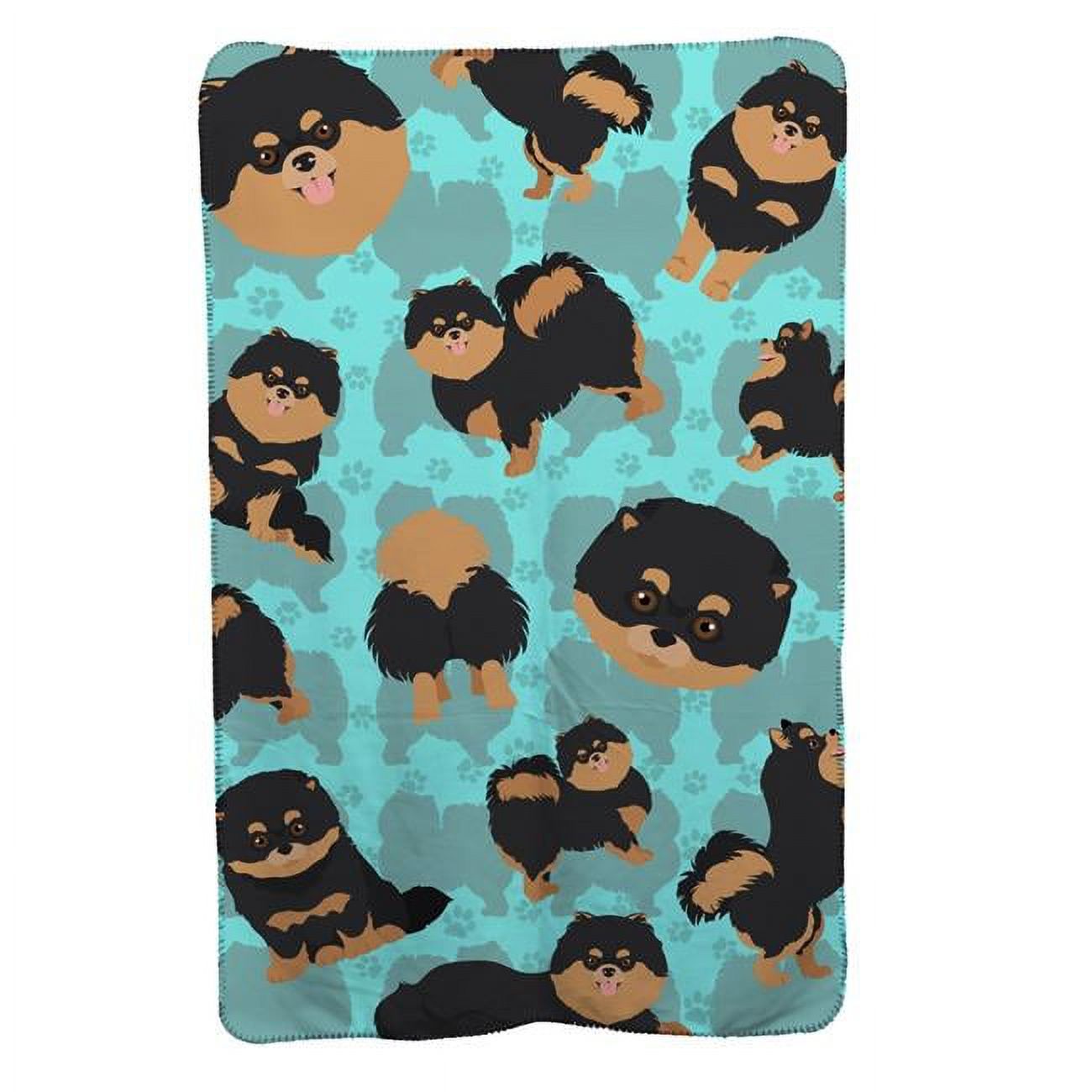 Carolines Treasures MLM1040TBLT 58 x 36 in. Blue, Black & Tan ...