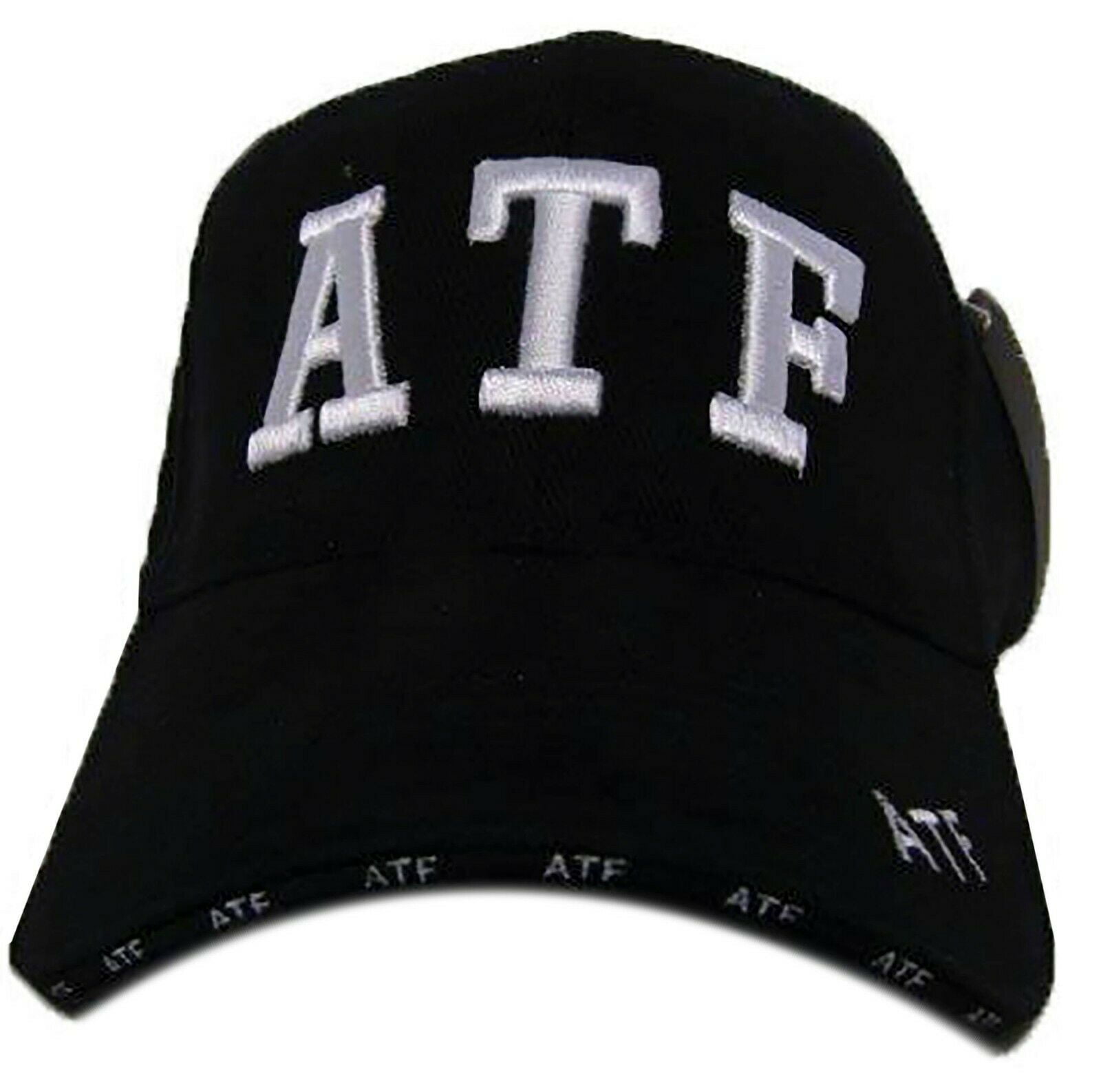 Black and White ATF Alcohol Tobacco Firearms Law Enforcement 3D ...