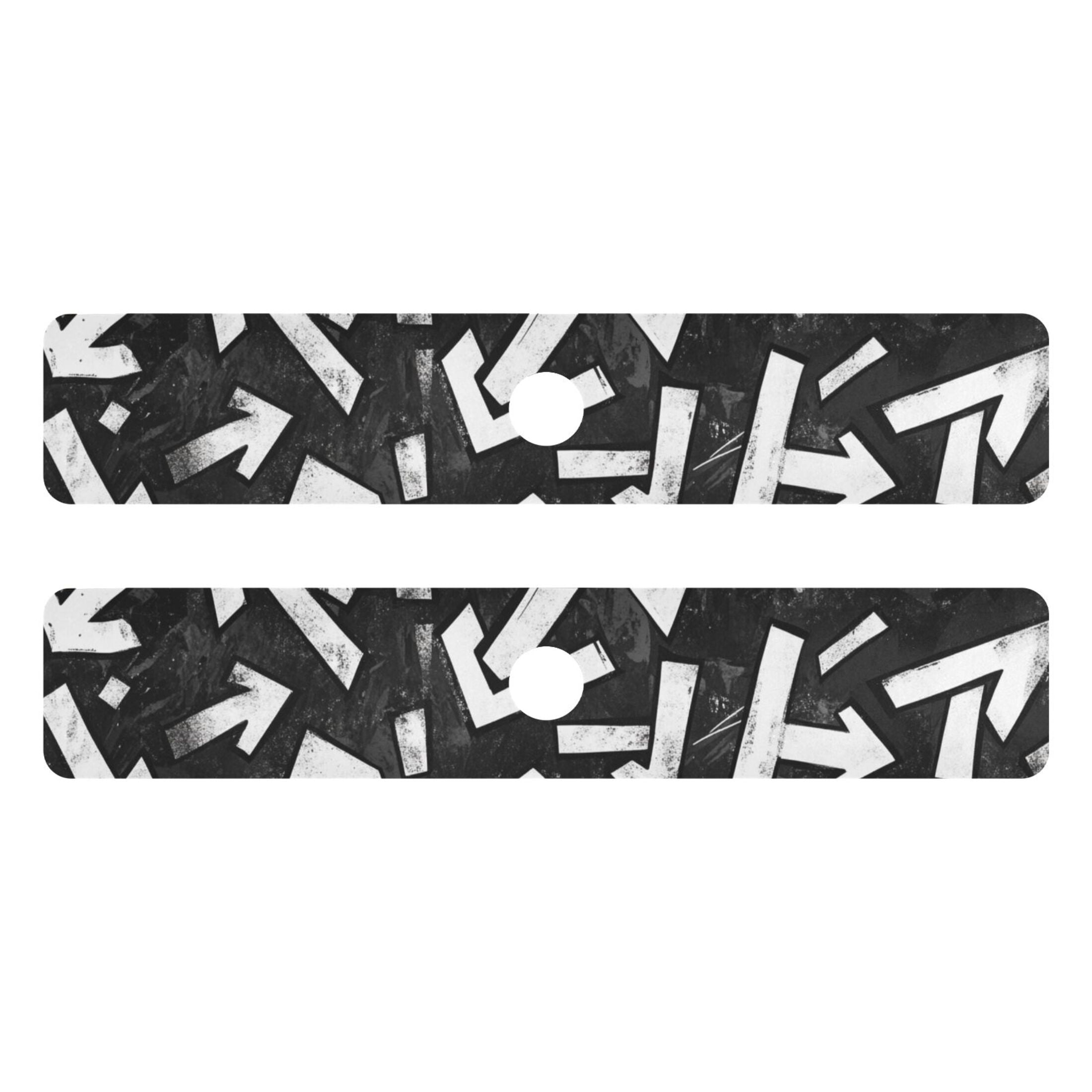 Black and White Arrowhead Graffiti Kitchen Sink Splash Guard, Silicone ...