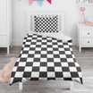 Butterfly with Flowers Duvet Cover and Pillowcase Set for Single ...