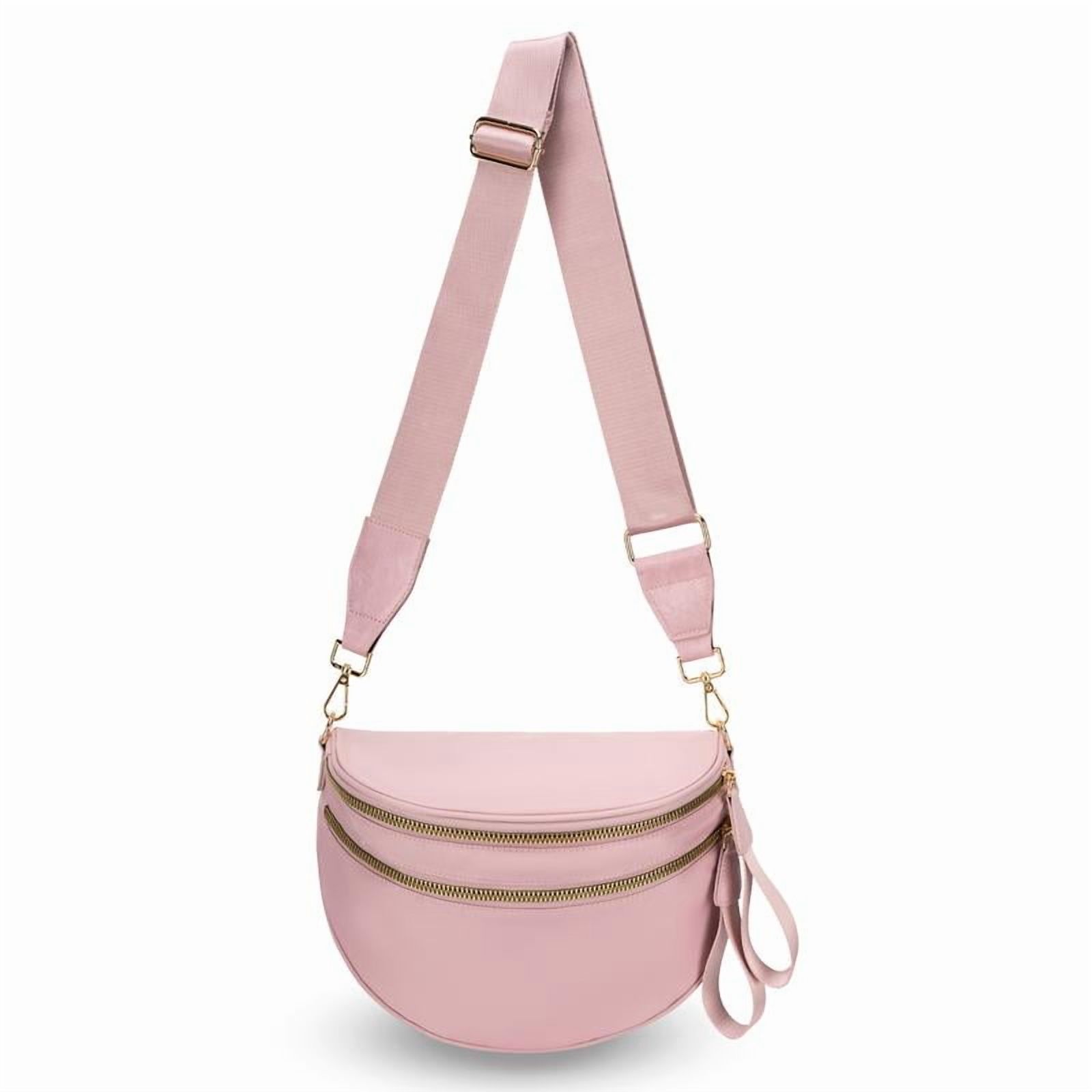 Black and White Checkered Nylon Bum Bag Plus Size Friendly Fanny Pack ...
