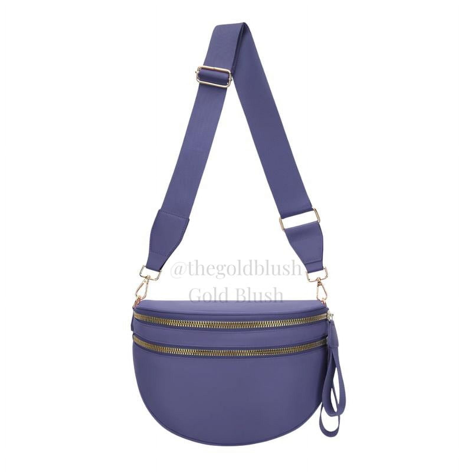 Black and White Checkered Nylon Bum Bag Plus Size Friendly Fanny Pack ...