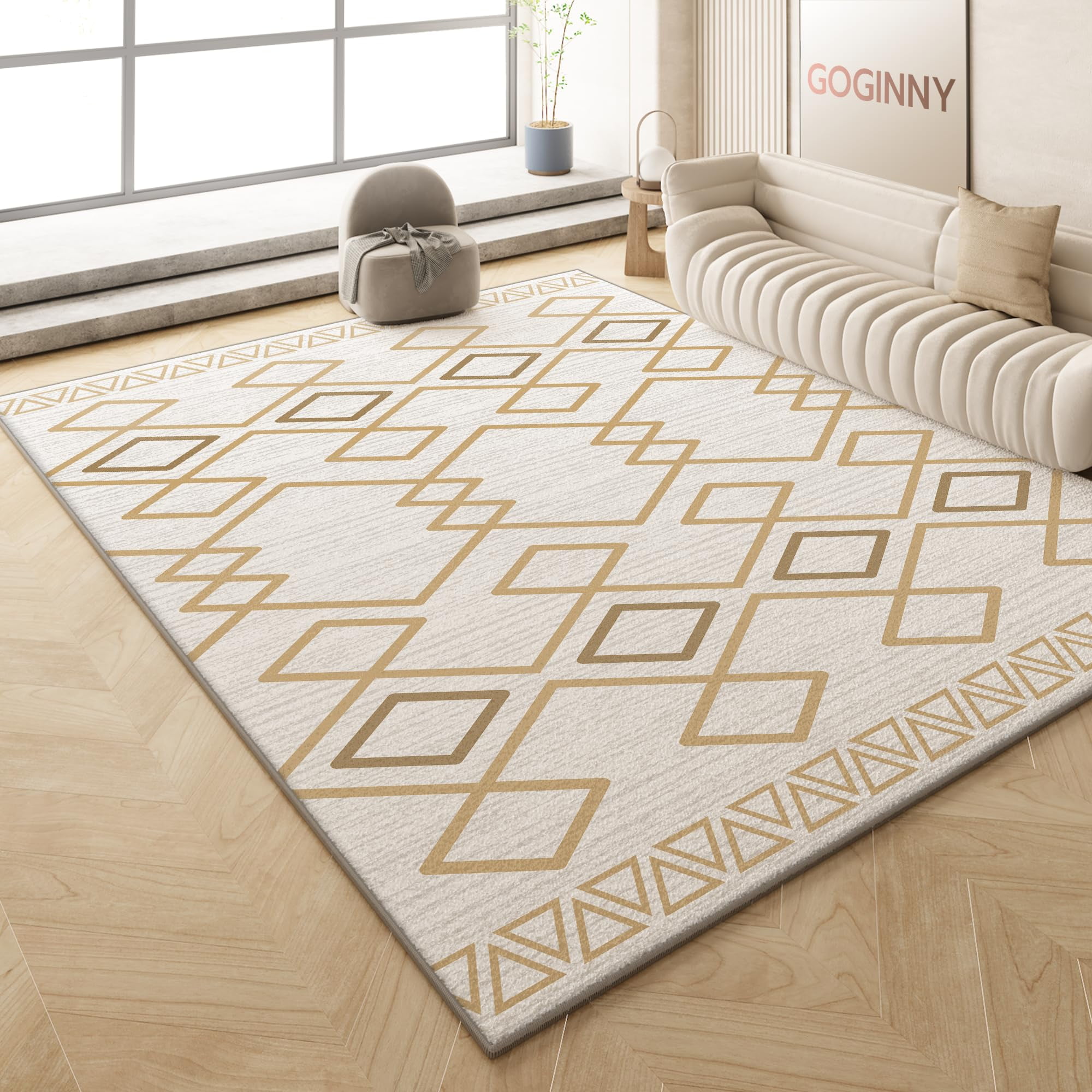 Black and White Checkered Rug Moroccan Checkerboard Carpet Home Living ...