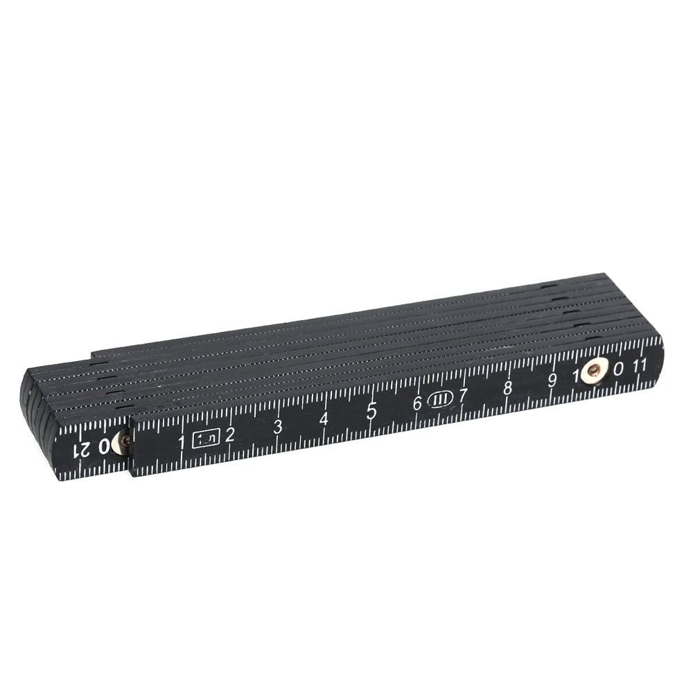 Black and White Fold Ruler, Perfect for Underwater Measurements and ...