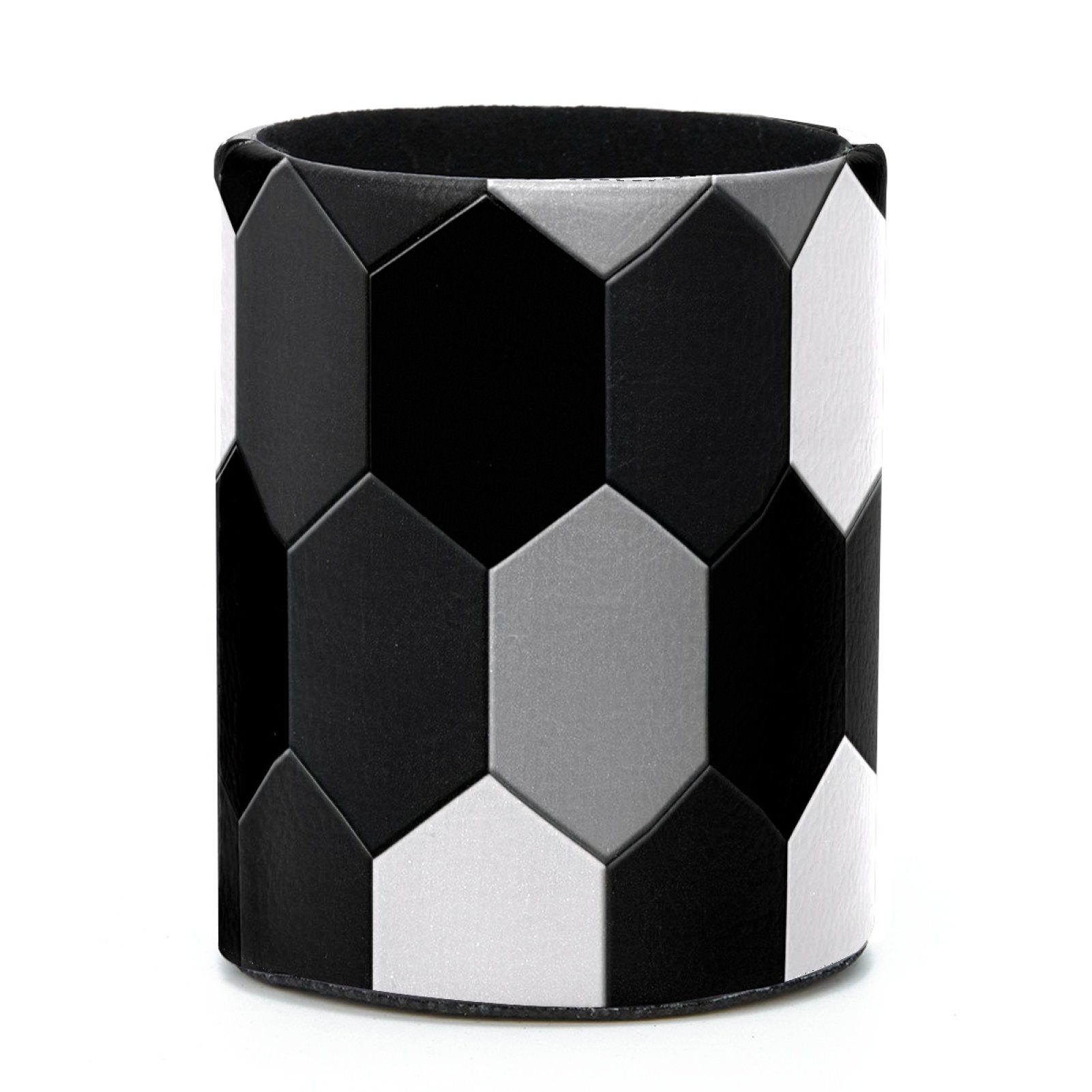Black and White Geometry Hexagon,Pen Holder for Desk, Pencil Cup ...
