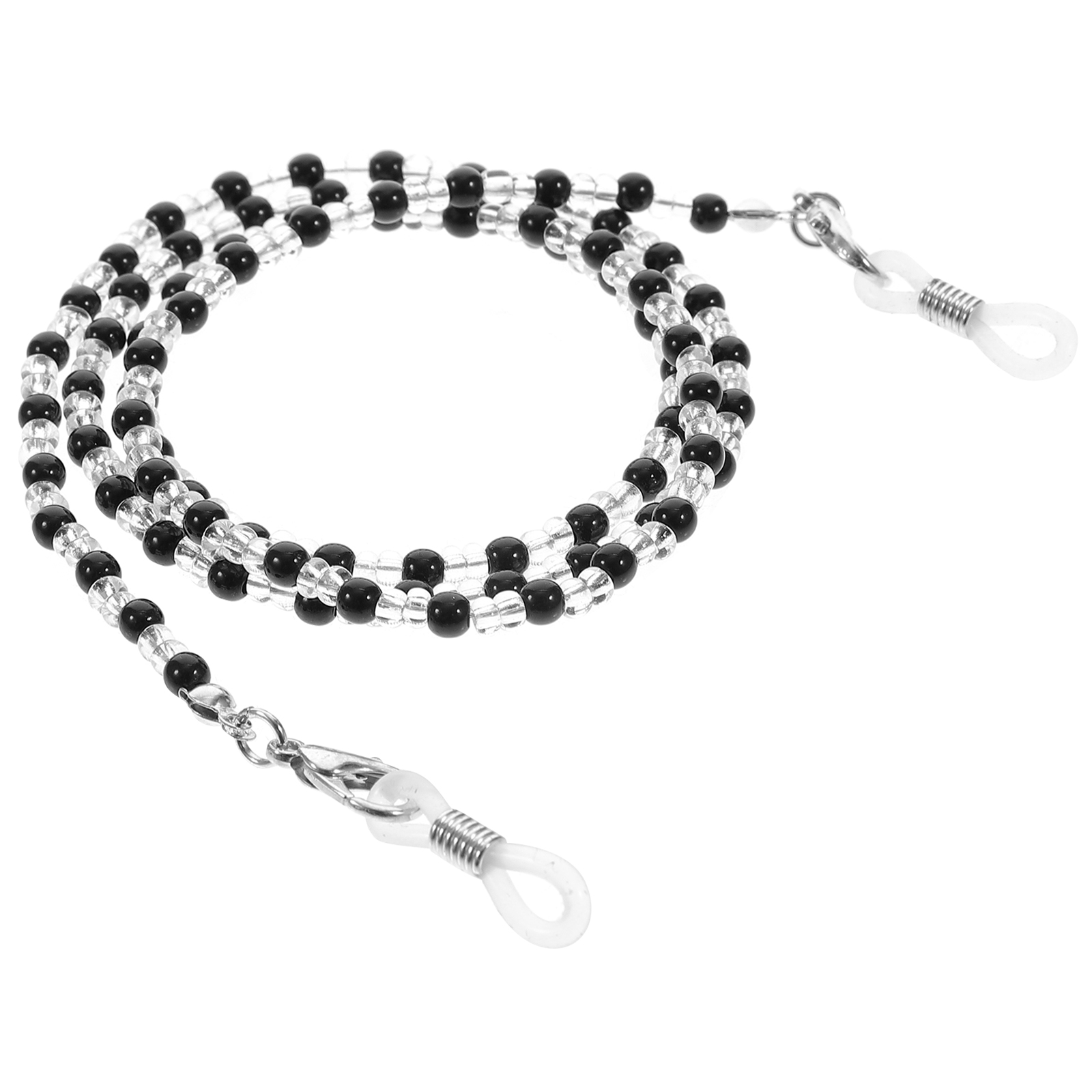 Black and White Glasses Chain Eye Holders Around Neck Eyewear Lanyard ...