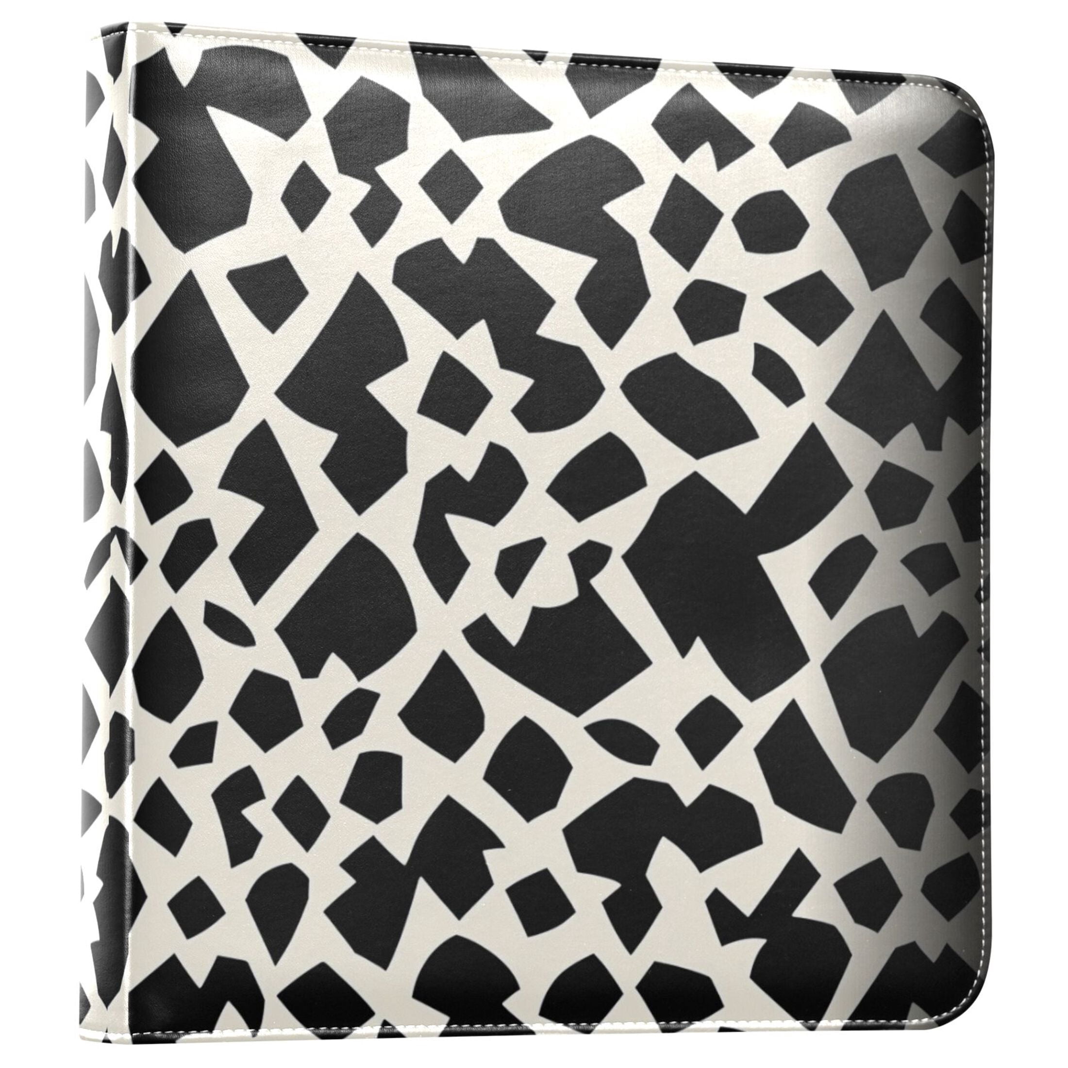 Black and White Leopard Prints Large Photo Album Self Adhesive 20 Blank ...
