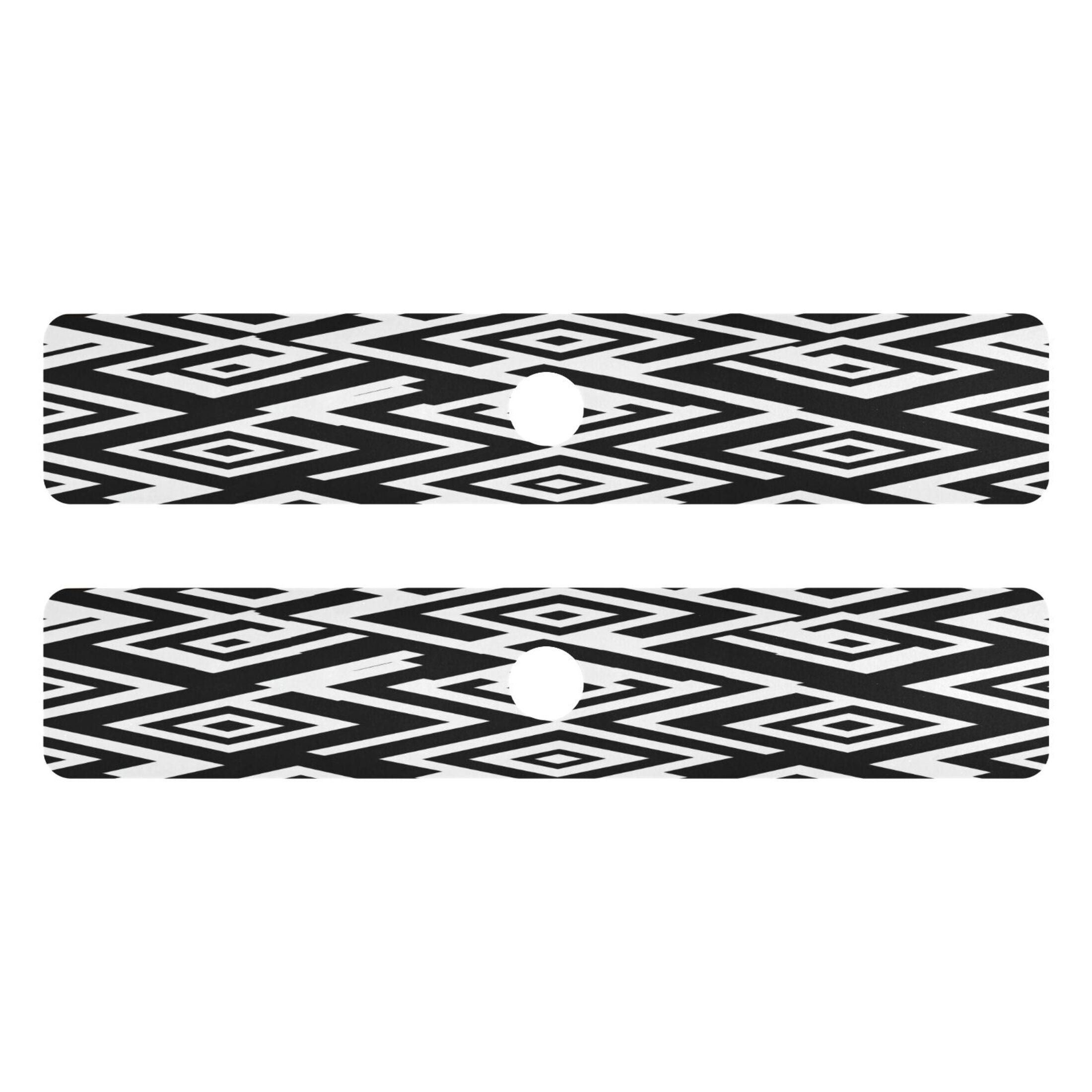 Black and White Texture Extra Long Silicone Algae Sink Mat 30x5.4in 2 ...