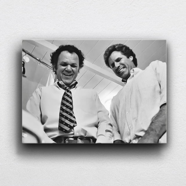 Black and White Wall Art Print Step Brothers - Sword Fight Poster ...