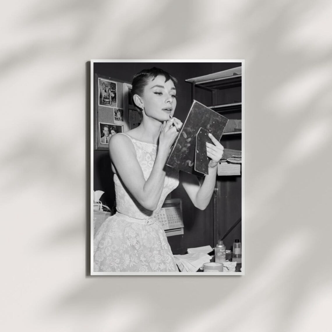 Black and White Wall Art Vintage Makeup Photography Classic Decor ...
