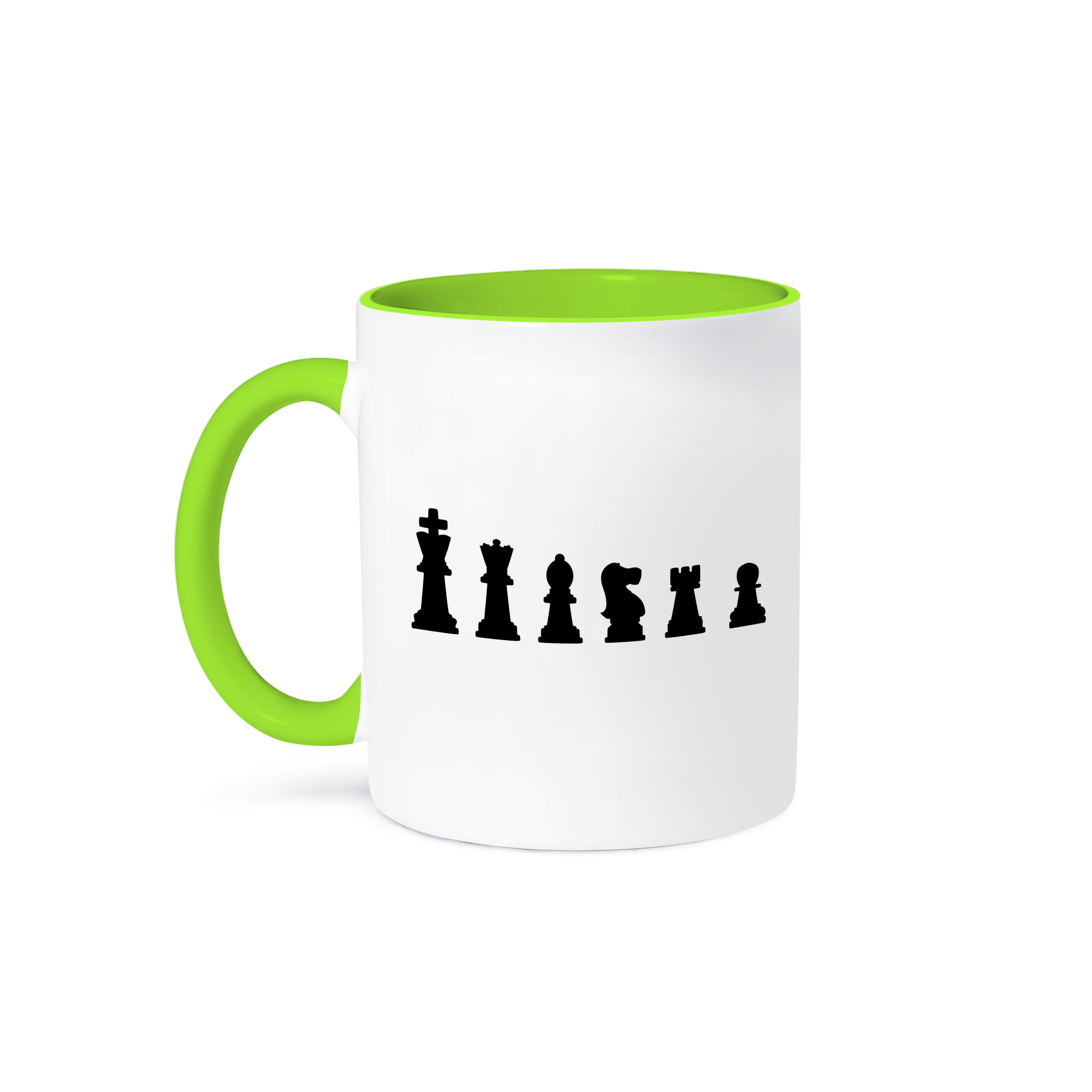 3dRose, Black and white chess pieces line up - checkmate game piece ...