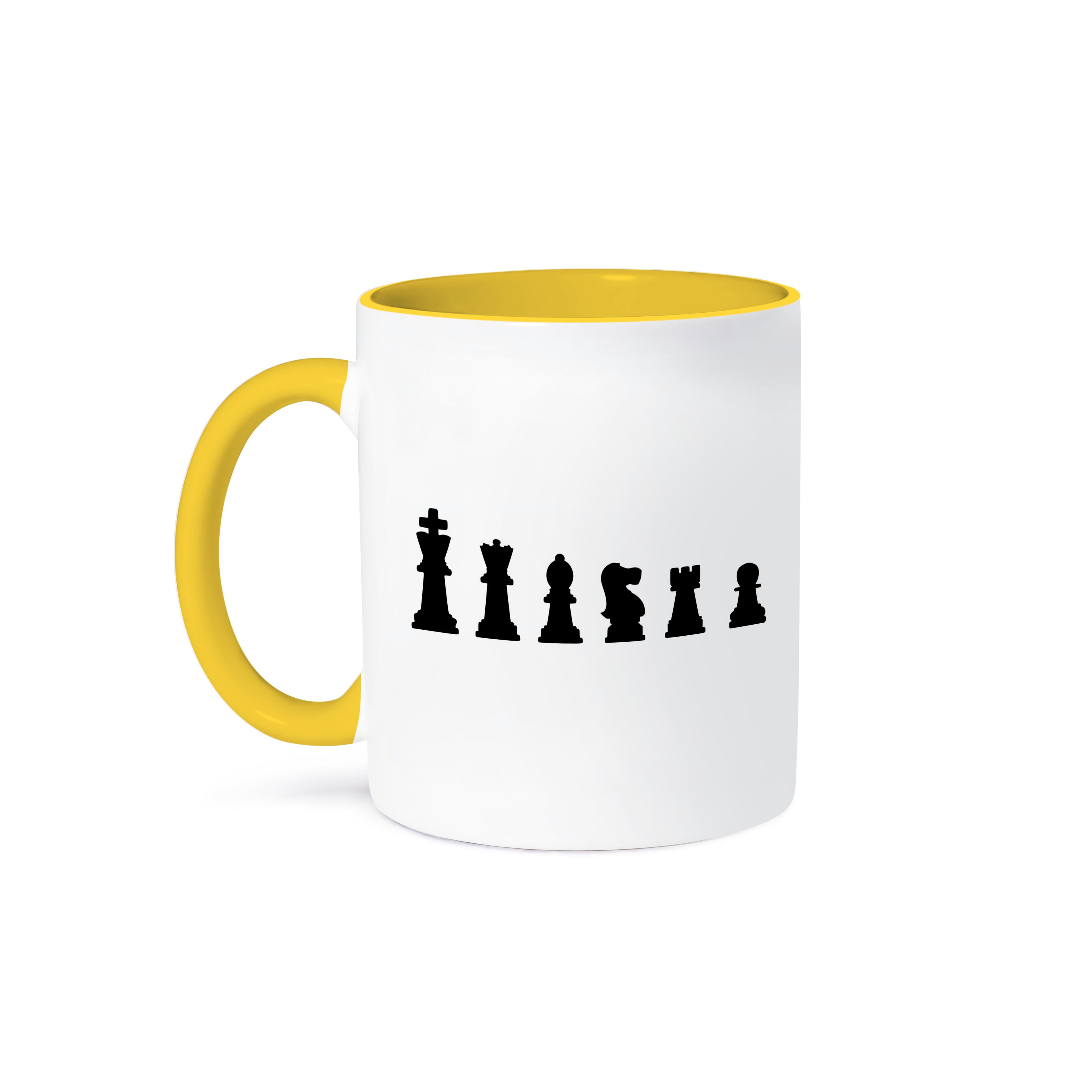 3dRose, Black and white chess pieces line up - checkmate game piece ...