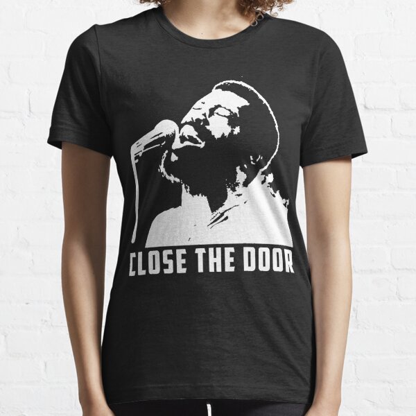 Black and white close the door Teddy Pendergrass singer poster Classic ...