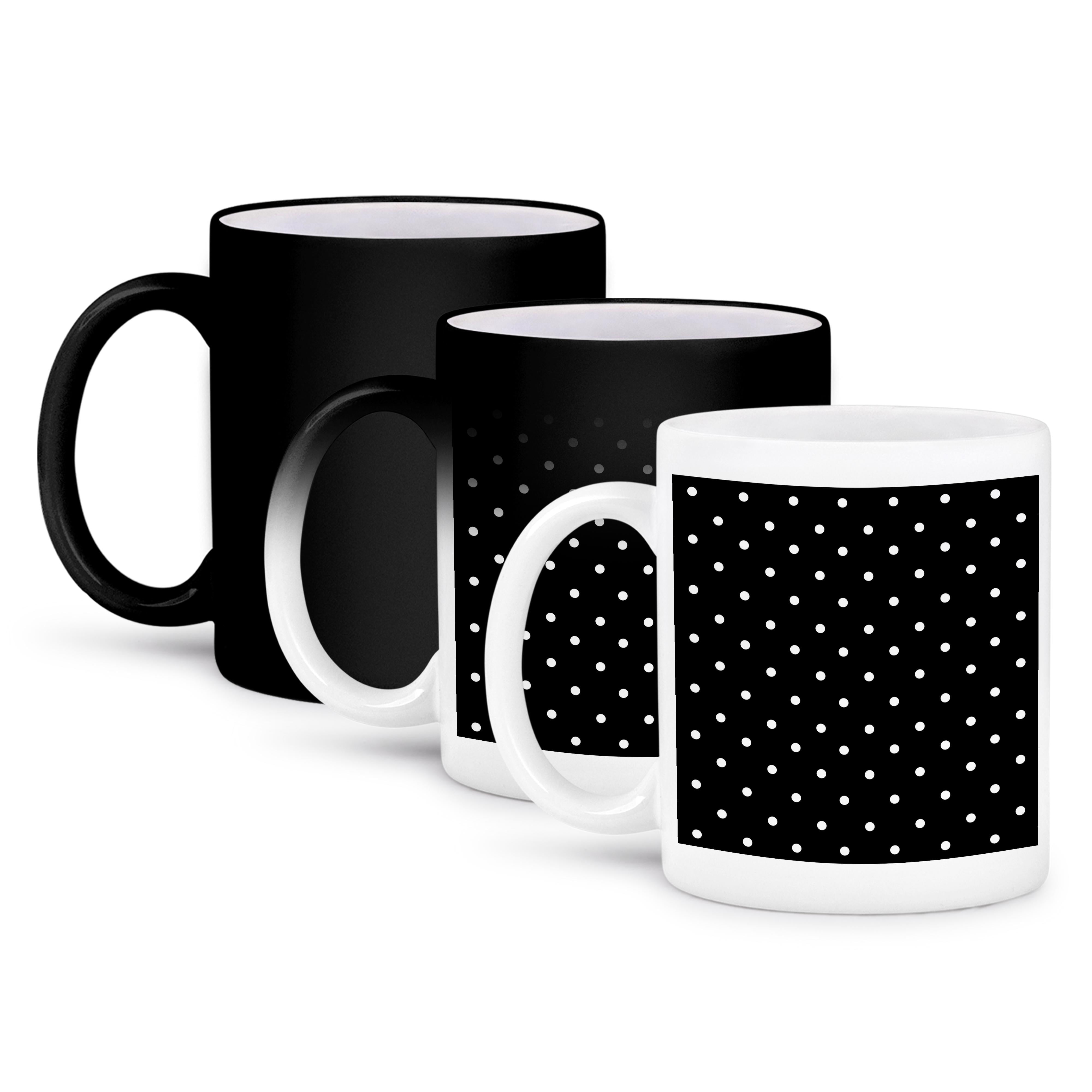 3dRose, Black and white polka dot pattern - small dots - stylish ...