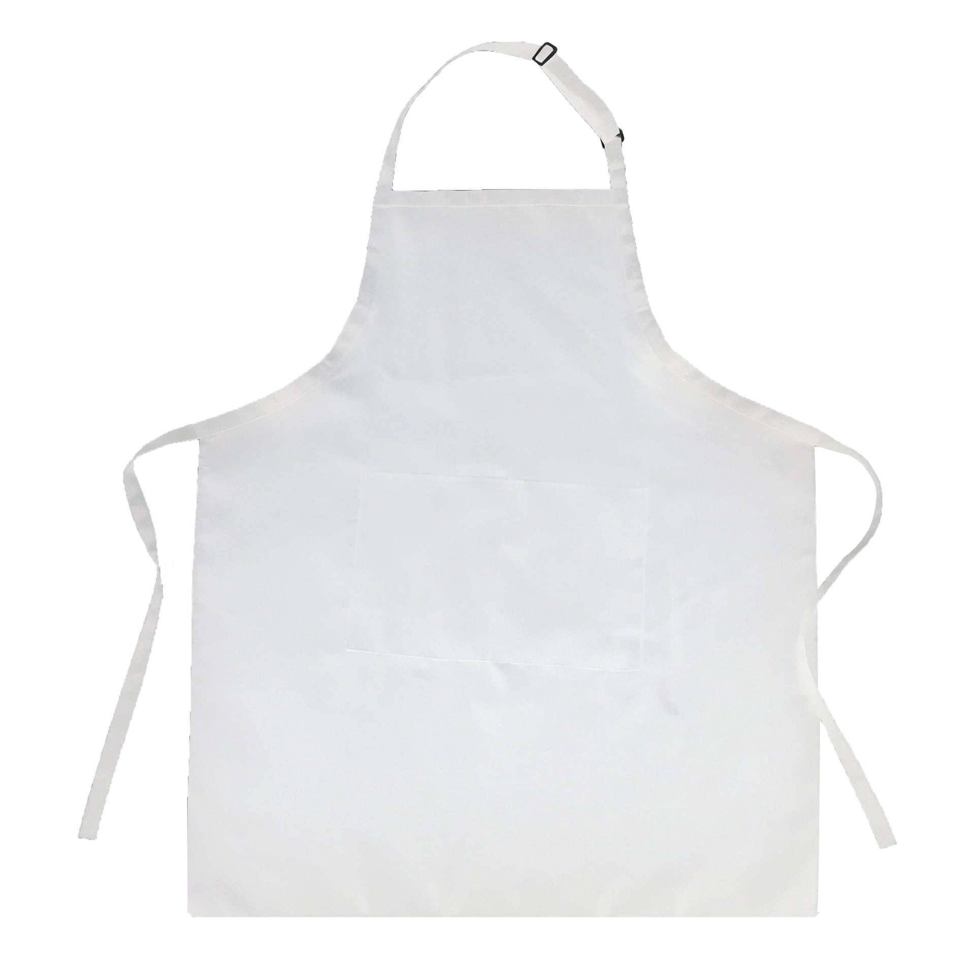 Black apron with adjustable buttons large-sized printed apron for men ...