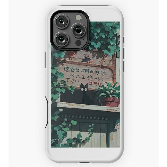 Black cat anime GA10602 Phone Case for iPhone 11 to 17 Pro Max ...