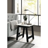 Black color scheme / For contemporary homes / Attractive end - table ...