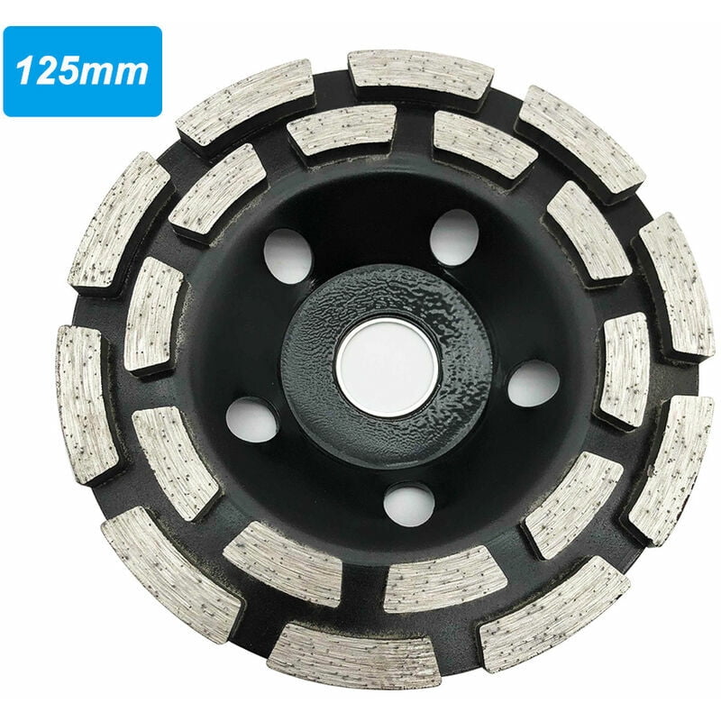 Black diamond double row grinding disc (125mm) - Walmart.com