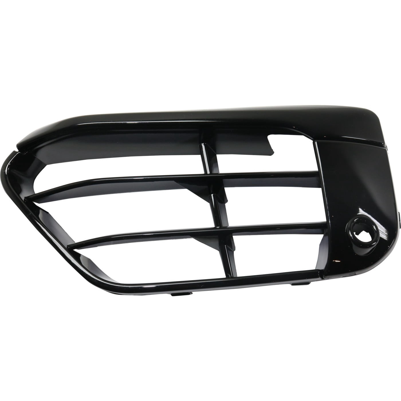 Black for BMW X1 2016-2018 Front Left Side Bumper Face Bar Grille ...