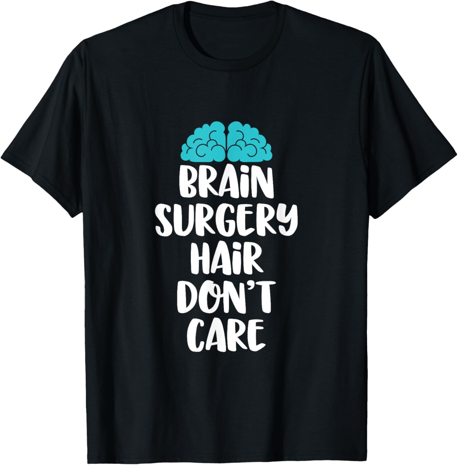 Black for both men and women Funny Brain Surgery Recovery Get Well Soon ...
