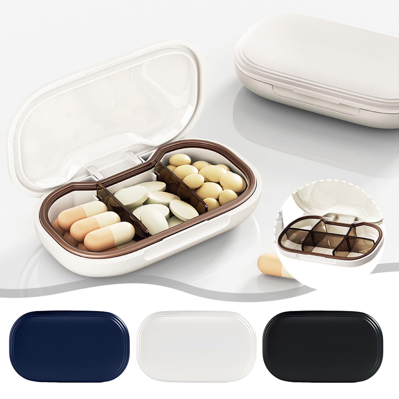 Trending, Compartment Mini Box, Compact Portable Three-Compartment ...