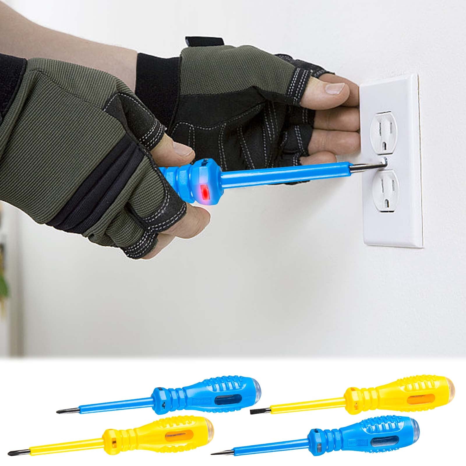 New Release,2-in-1 High Torque Magnetic Screwdriver Set with Voltage ...