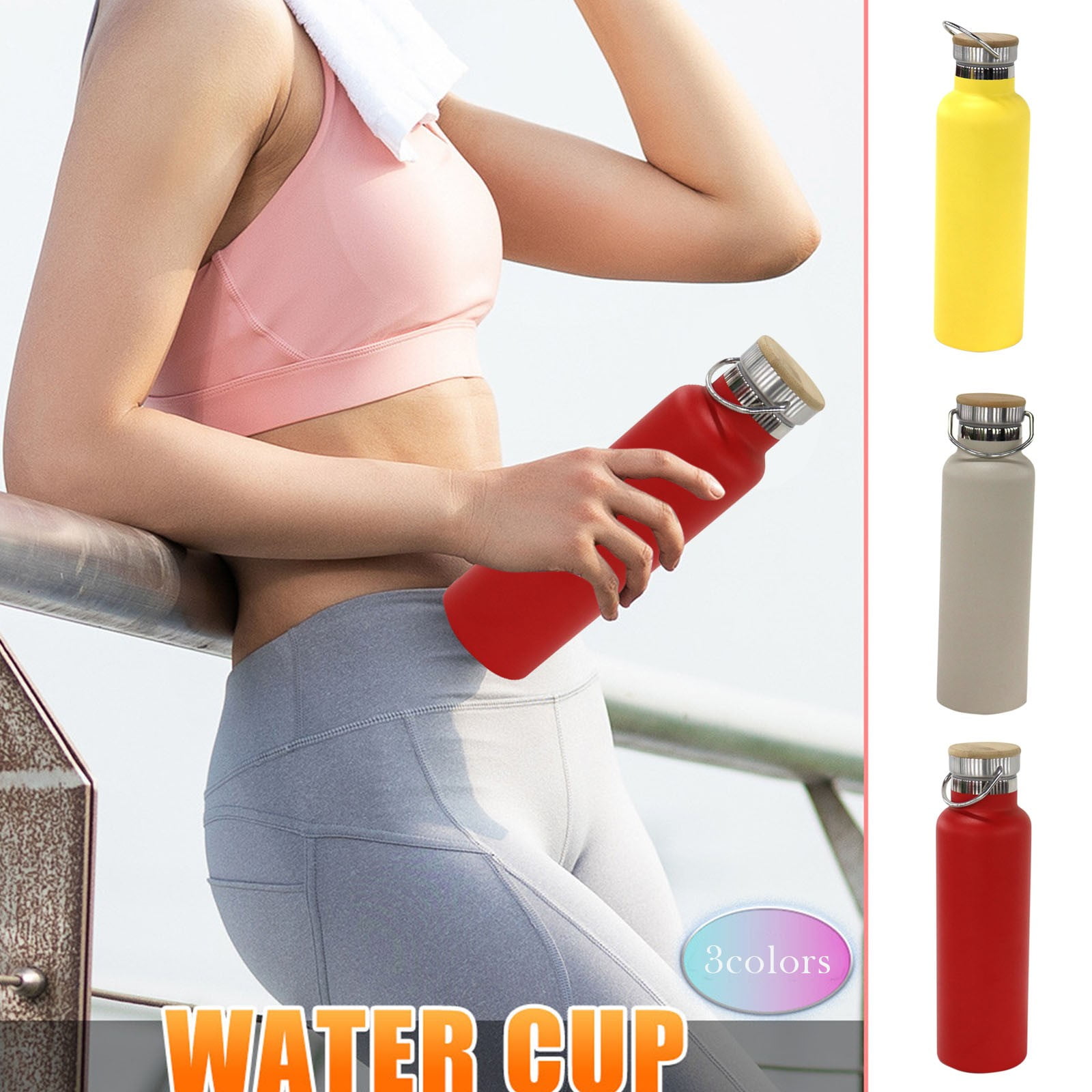 New Release,Portable Insulated Water Bottle, Non-Sport Bottle with ...