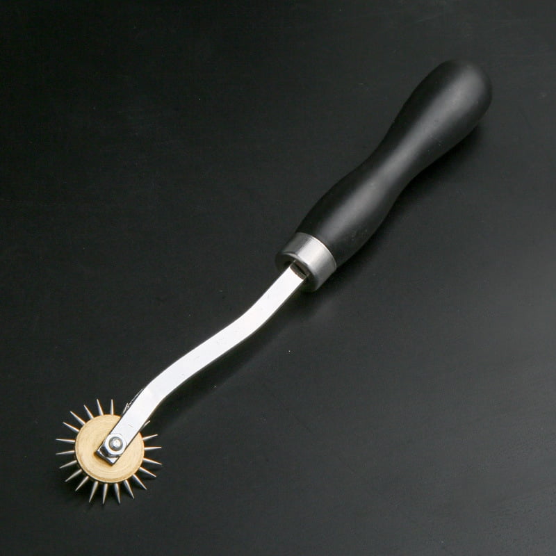 Black handle cloth marking wheel leather marking wheel black marking ...