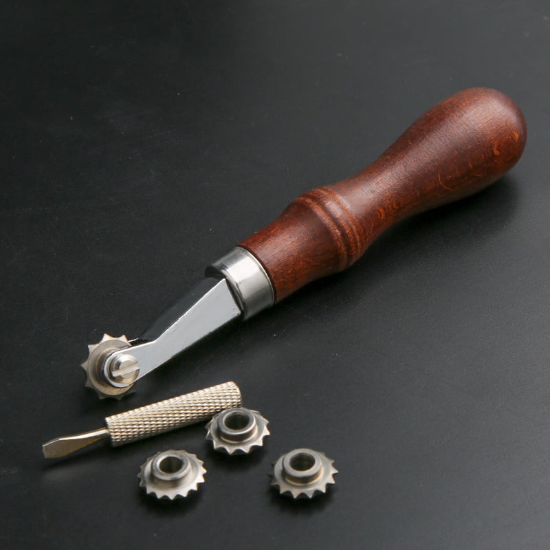 Black handle cloth marking wheel leather marking wheel black marking ...