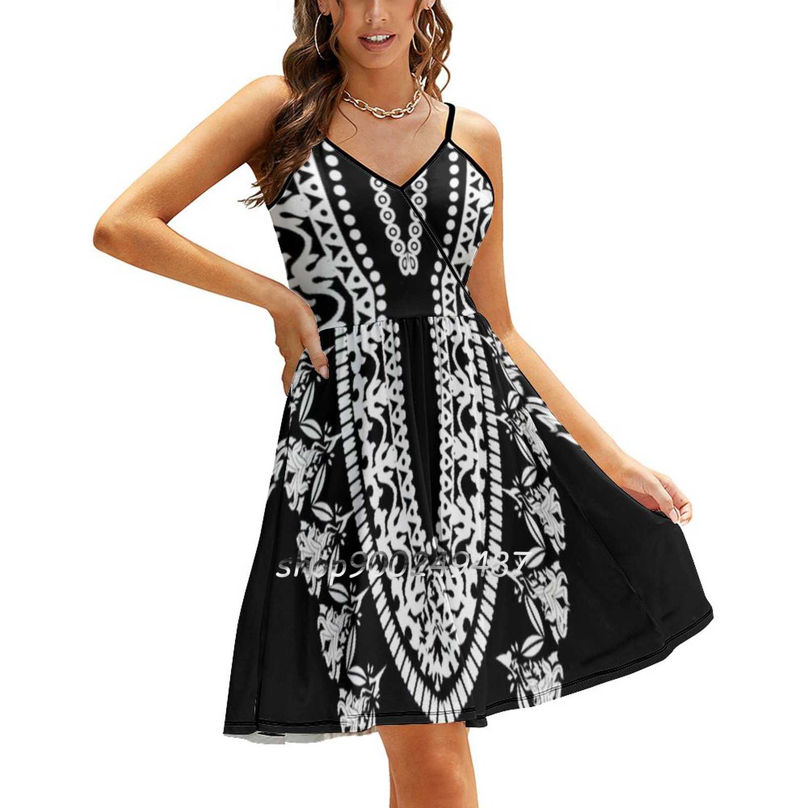 Black iki Wakandan Square Neck Dress New Plus Size Elegant Women Waist ...