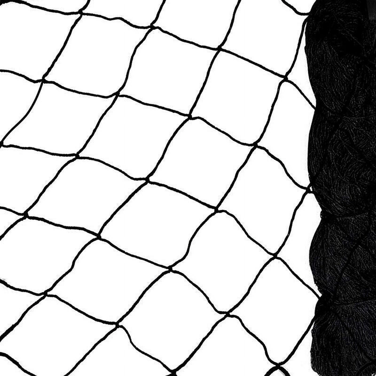 Black (mesh 5cm x 5cm) size 15x15m bird net, sturdy bird net, chicken ...