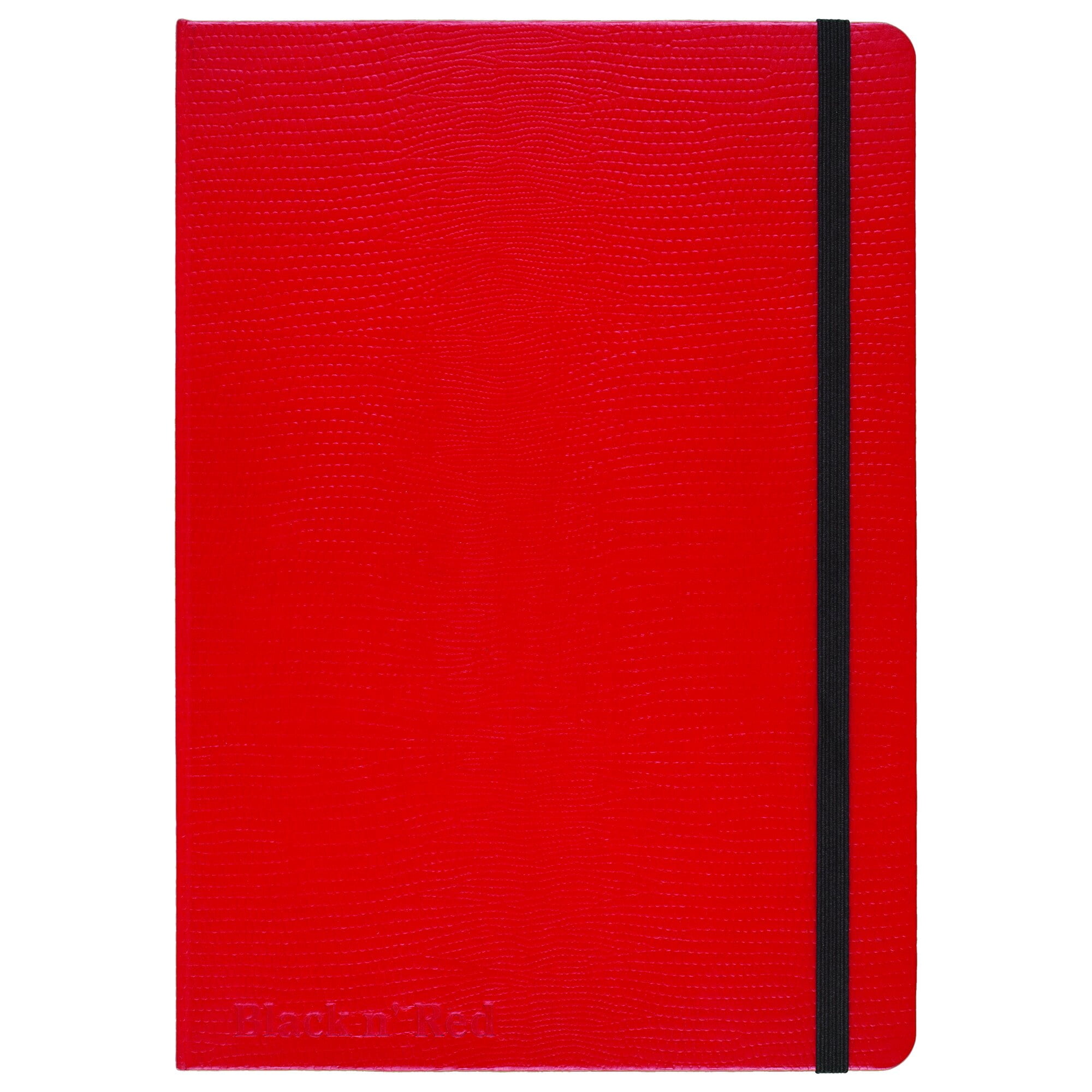 Black n' Red Casebound Hardcover Notebook Legal Rule Red Cover 5 3/4 x ...