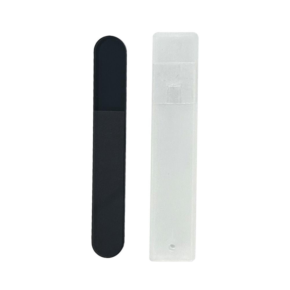Black nano nail file polished glass nail file New I8 V7W4 F5W8 ...