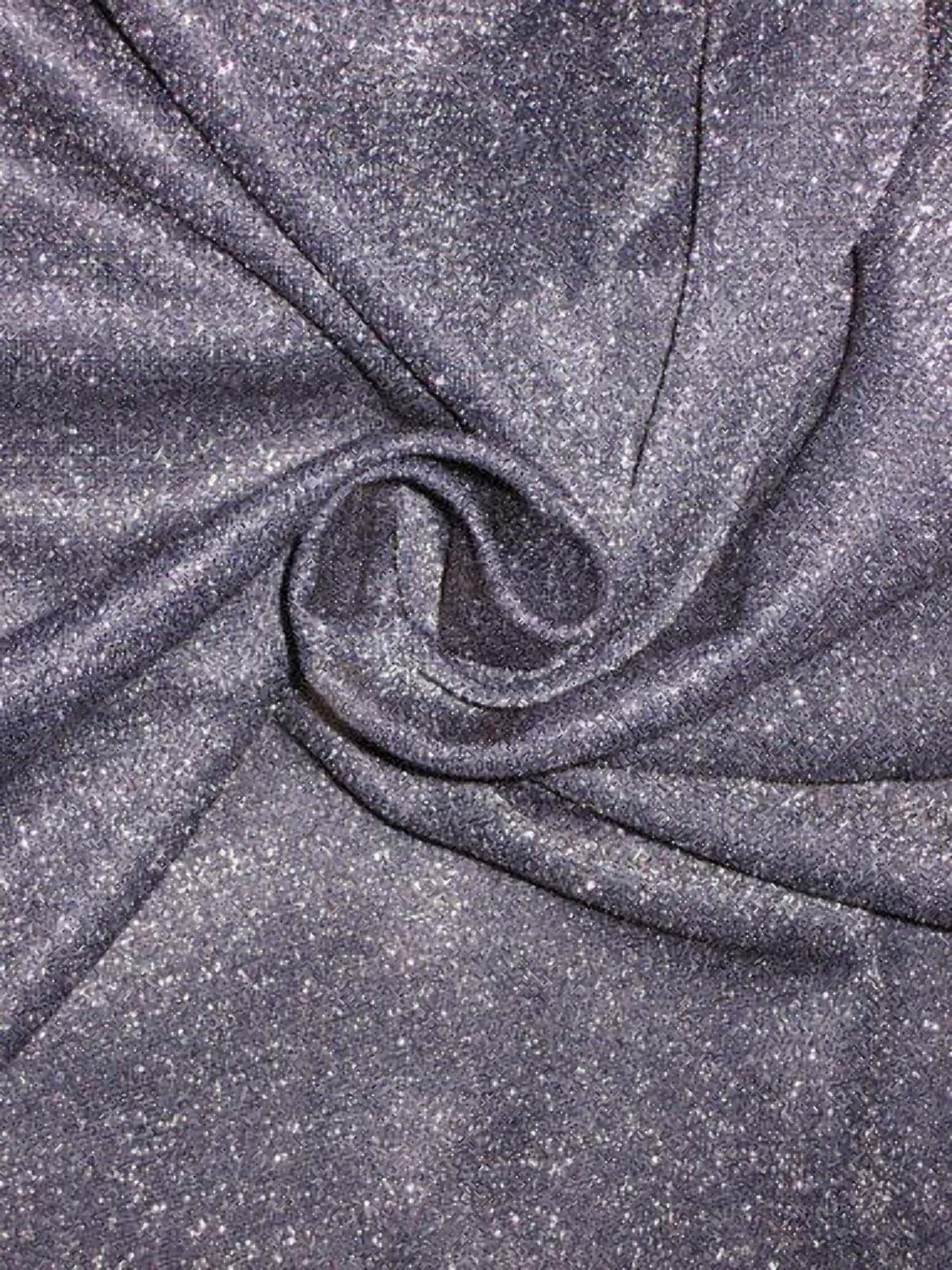 Black net with Silver Metallic Shimmer fabric - Walmart.com