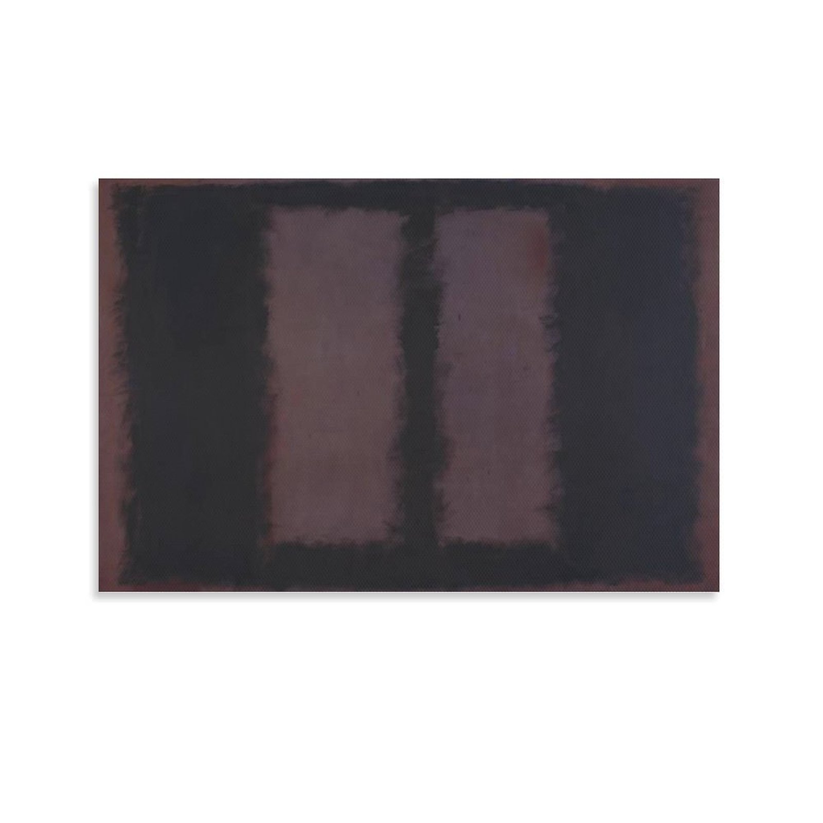 Black on Maroon 1958 by Mark Rothko Wall Art Picture Painting Poster ...