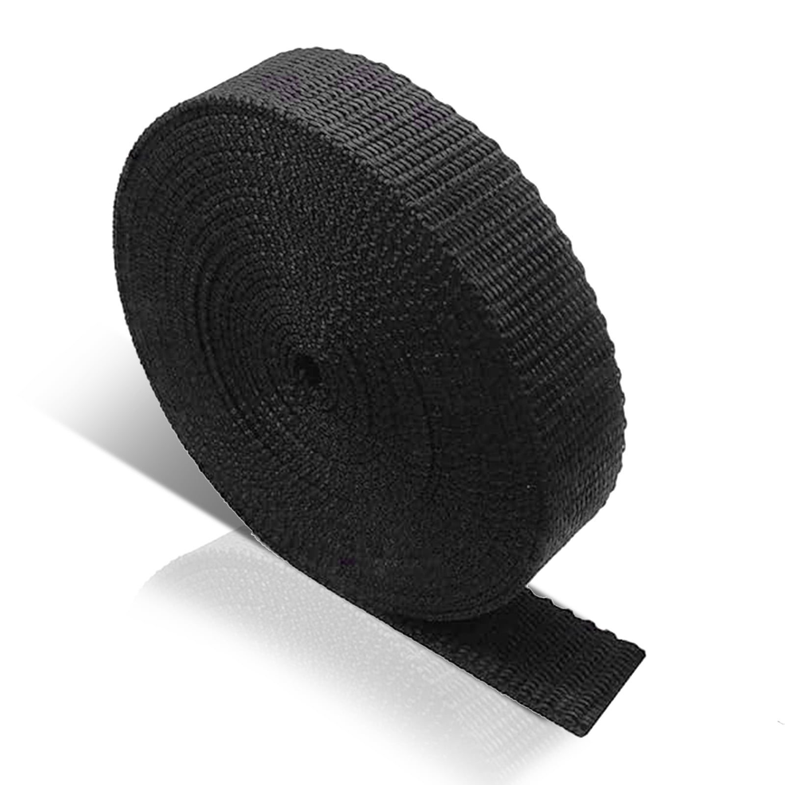 Black polypropylene webbing,Nylon Webbing Belt,(5M,Thicken 20mm),Garden ...