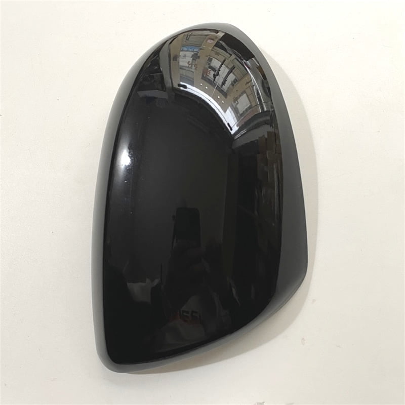Black right-Side Rearview Mirror Cover Wing Mirror Cap With the painted ...