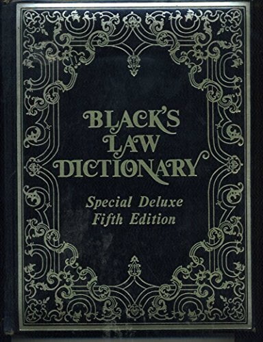 Pre-Owned Black's Law Dictionary : Definitions of the Terms and Phrases ...