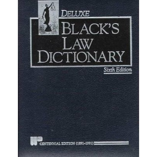 Pre-Owned Black's Law Dictionary with Pronunciations, (Hardcover ...