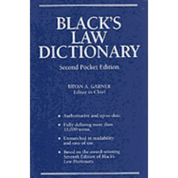Black Law S Dictionary