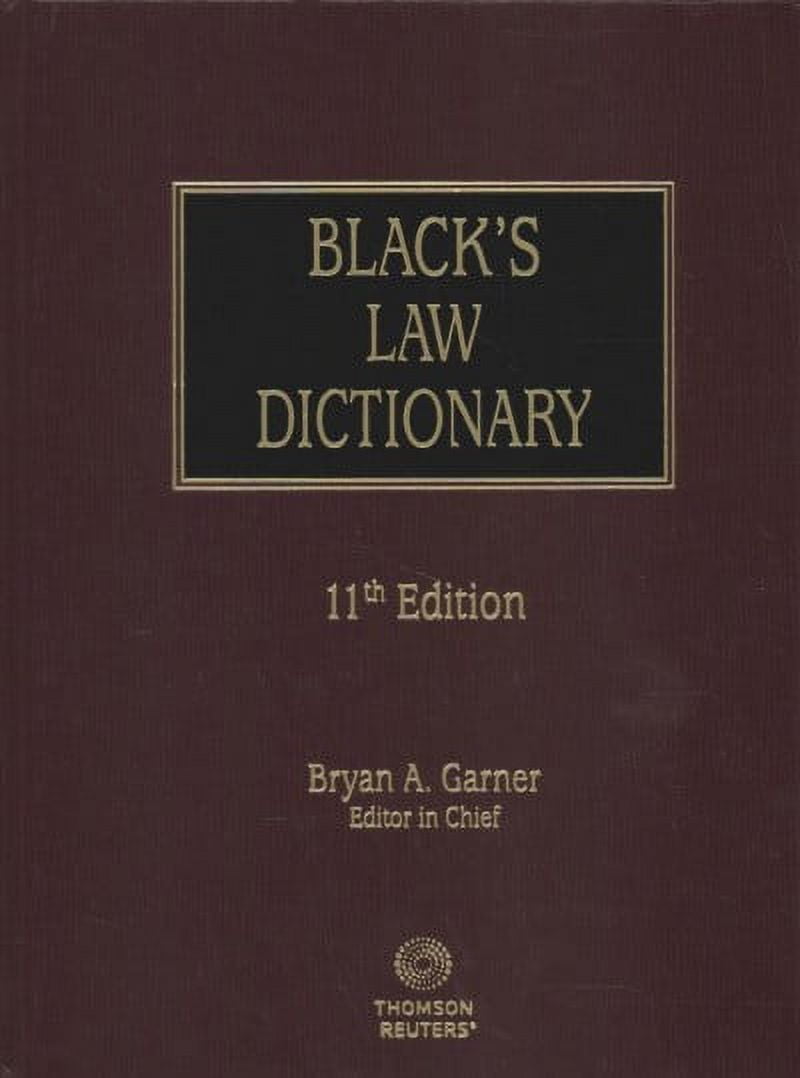 Black's Law Dictionary Standard - Walmart.com