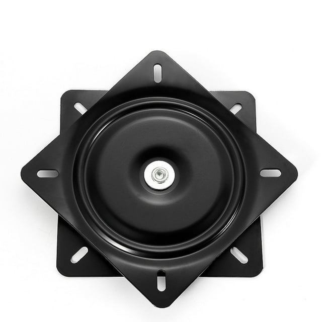 Black Solid for 360 Degree Rotating Iron Turntable Chair Frame Hardware ...