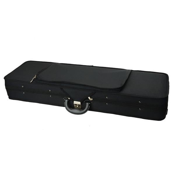 Black square violin case (with thermometer and buckle), same as ...