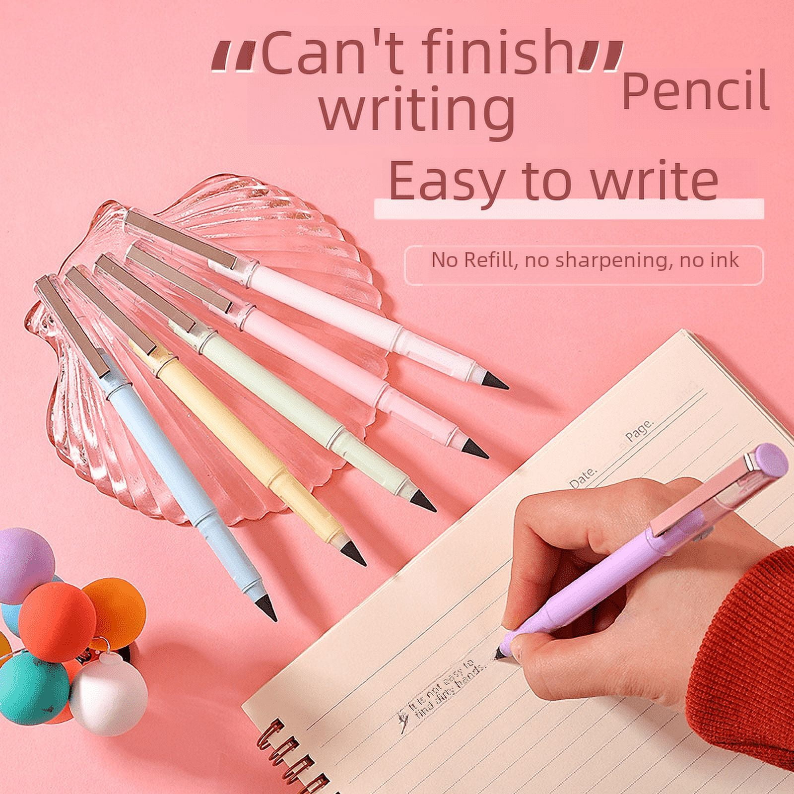 Black technology is free of cutting, no ink, can't write forever pencil ...