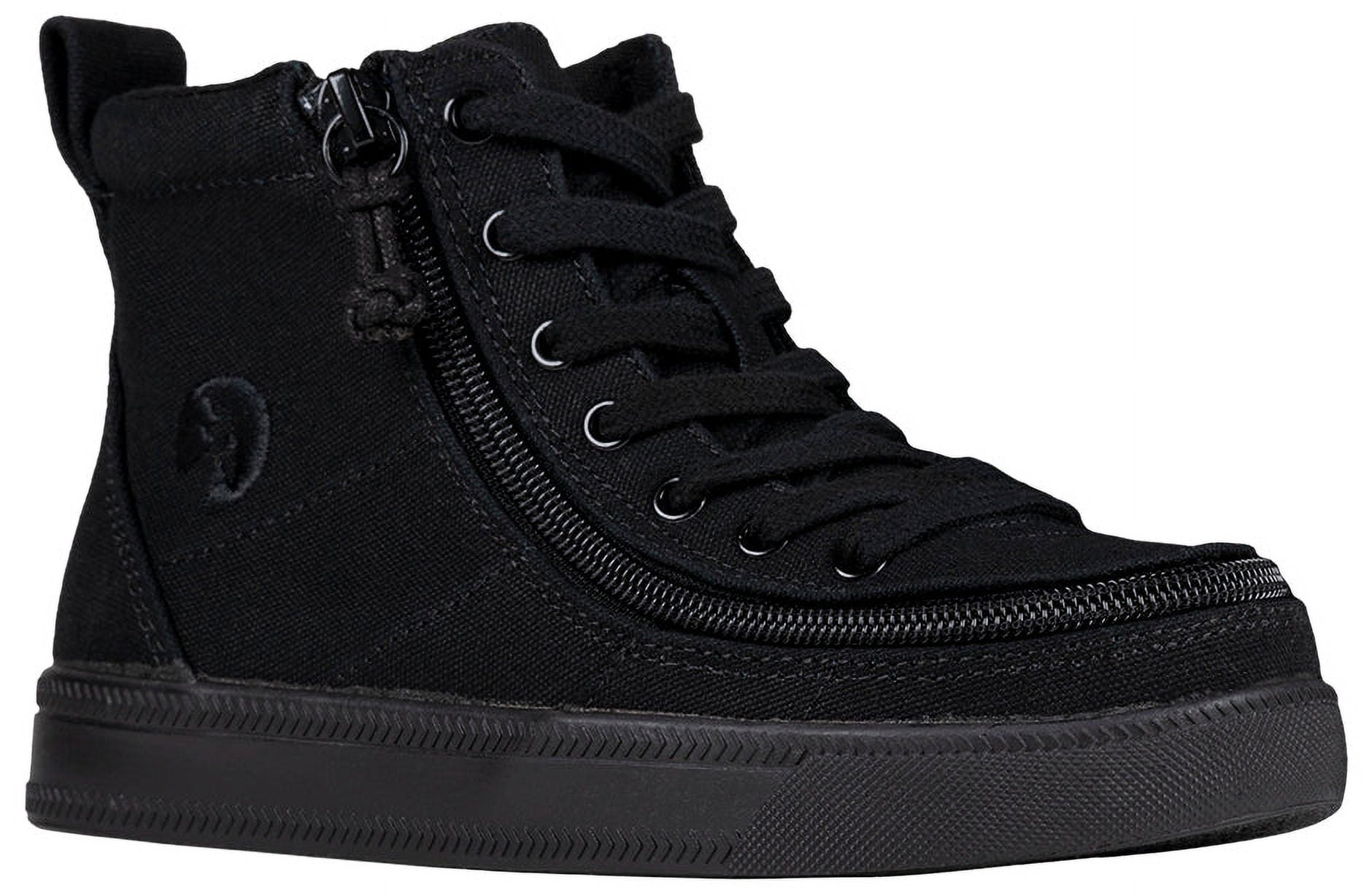 Black to the Floor Canvas BILLY Classic Lace High Tops - Walmart.com