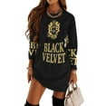 Black velvet canadian whisky essential t shirt Long Sleeved Dress dress ...